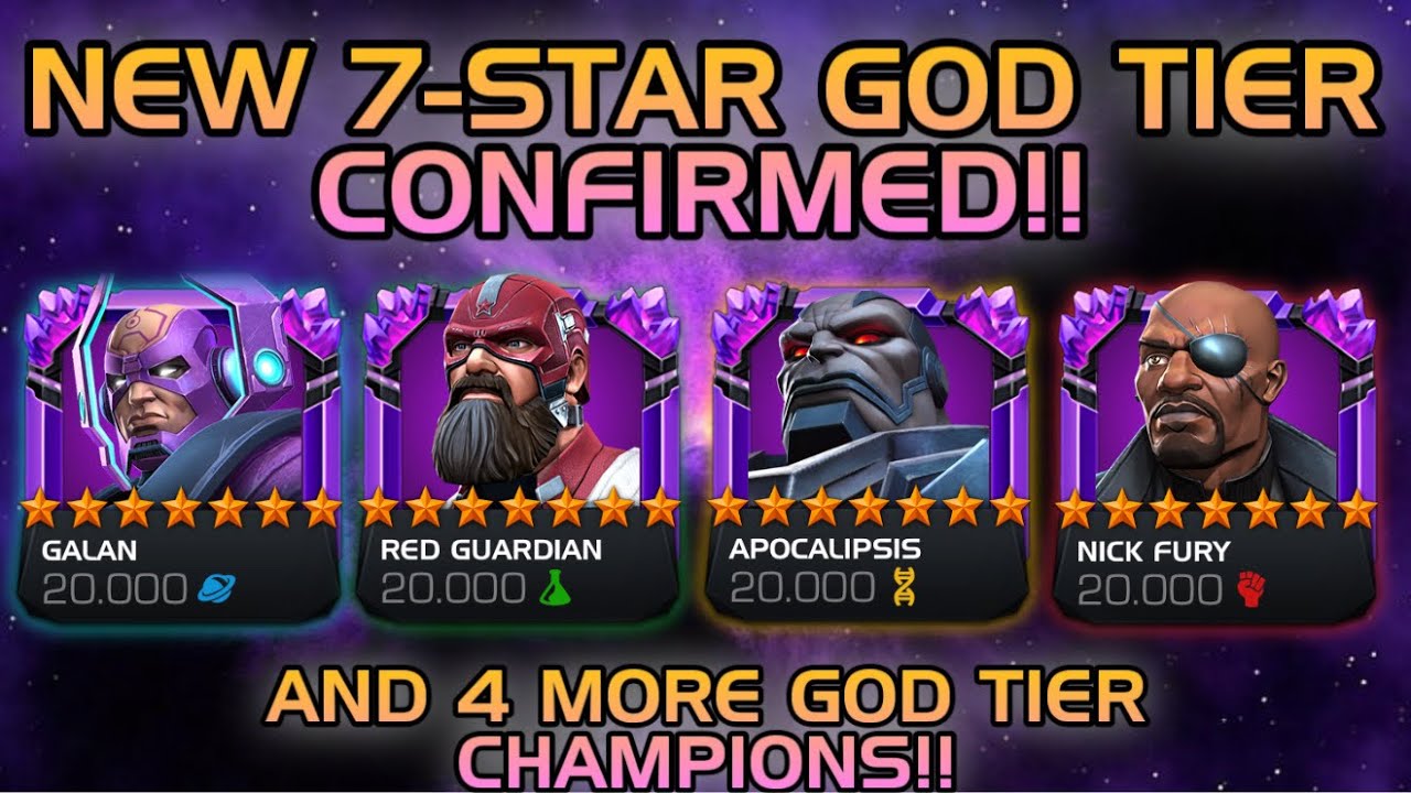 NEW 7-STAR GOD TIER CONFIRMED! | GALAN, RED GUARDIAN, APOCALIPYSE AND ...