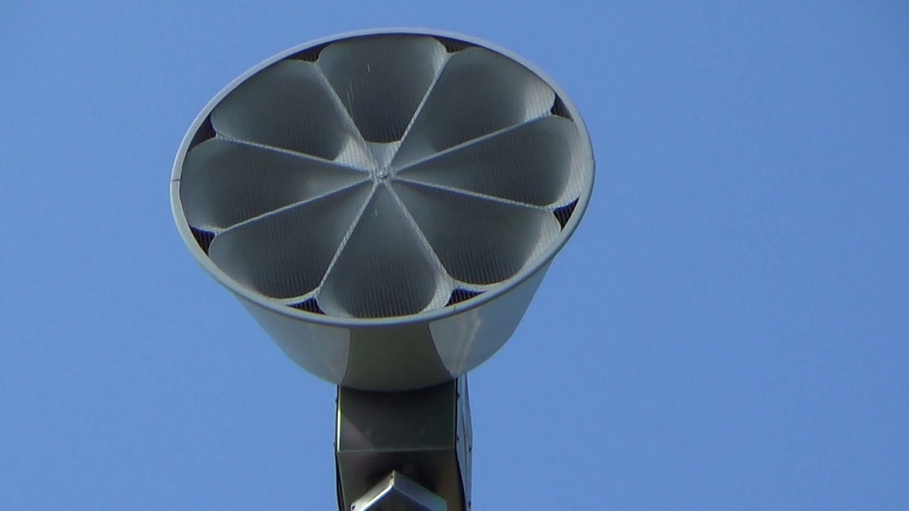 ASC T-128 siren - YouTube