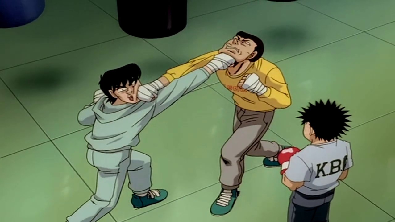 KIMORA AND AIOKI TEACH IPPO HOW TO DO SHADOW BOXING - YouTube