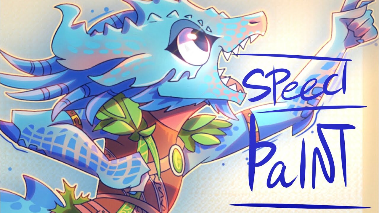 Caelum | Medibang Speedpaint | Baldur's Gate 3 (BG3) (furry) - YouTube