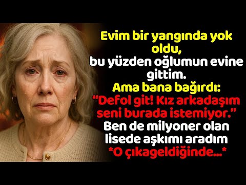 Evim Yandığında Yardım İçin Oğluma Gittim. Sonrasında Yaptığı Şey Kalbimi Tuzla Buz etti.