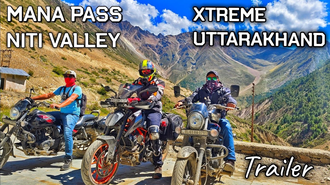 MANA PASS NITI VALLEY TRAILER | BORDER AREAS OF UTTARAKHAND | RYDENTURE ...