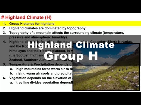 What Is Causing The Highland Climate