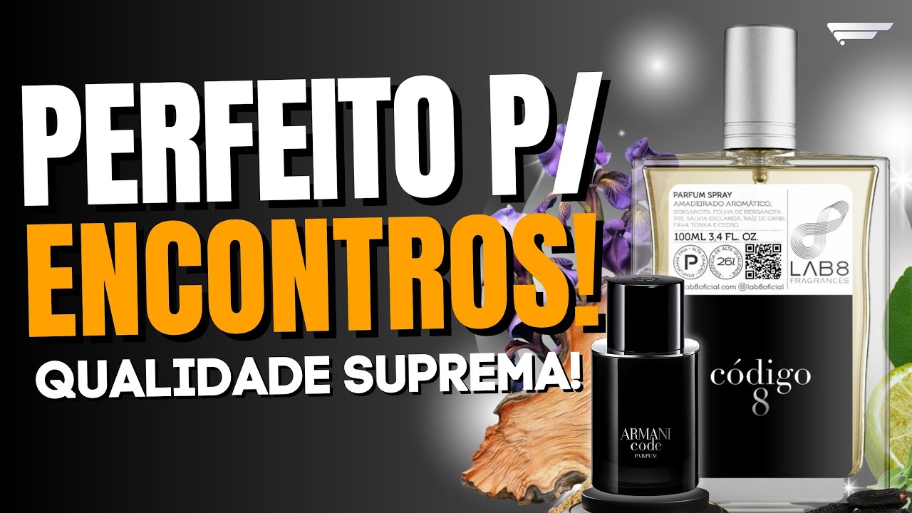 Perfume Código 8 Elegante e Versátil - Perfeito Para Encontros! - YouTube