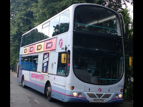first bus Southampton volvo gemini 1 route 13 - YouTube