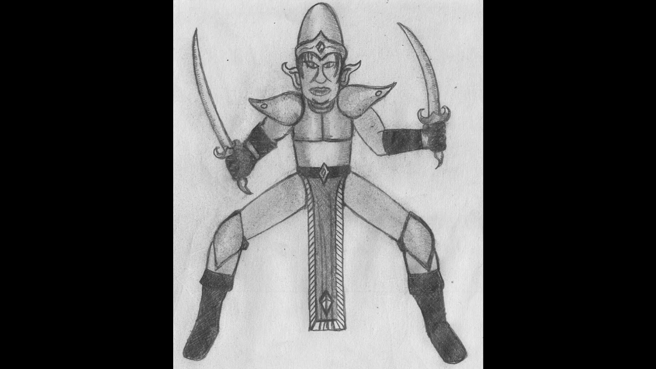 Scott Snider Video: Kobold Ranger Pencil Sketch (12-11-2021) - YouTube