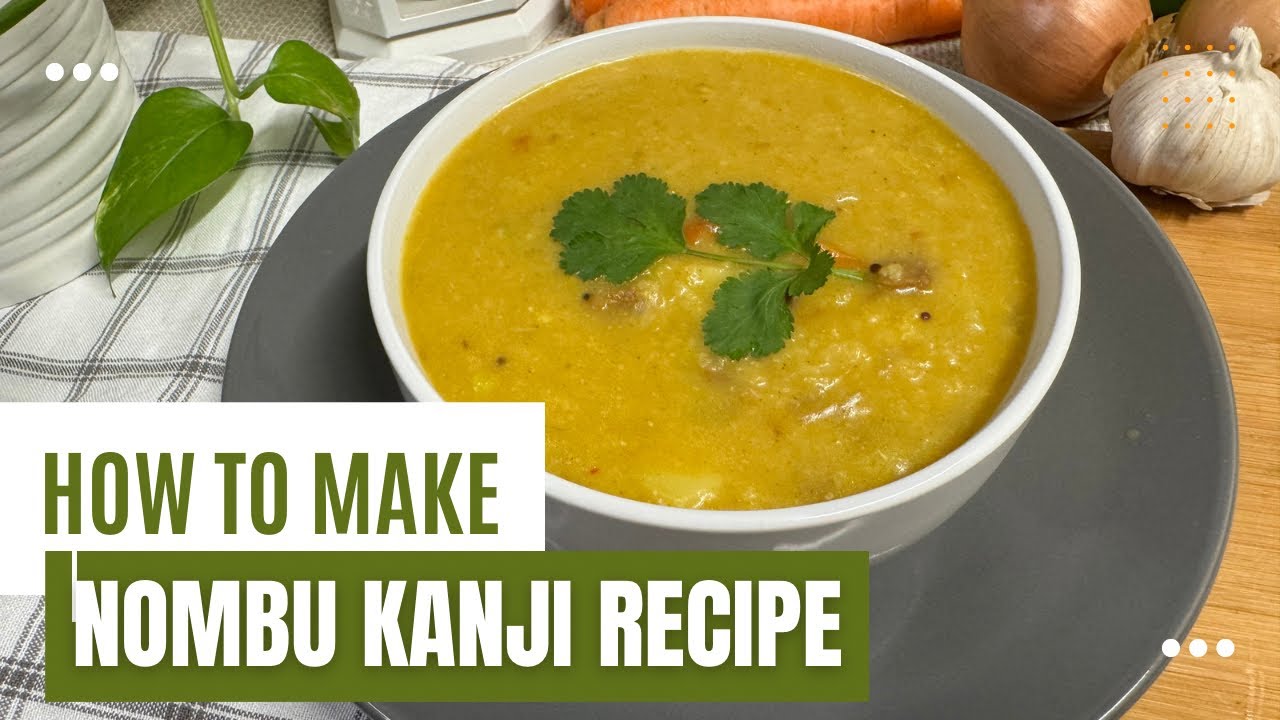 How to make RAMADAN NOMBU KANJI Recipe | Iftar Special DELICIOUS Mutton ...