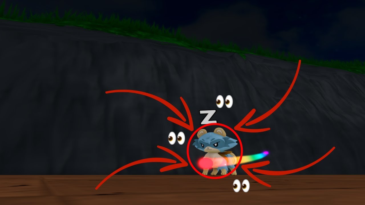 Loomian Legacy Rare Finds: Rainbow Wisp Nukichi - YouTube