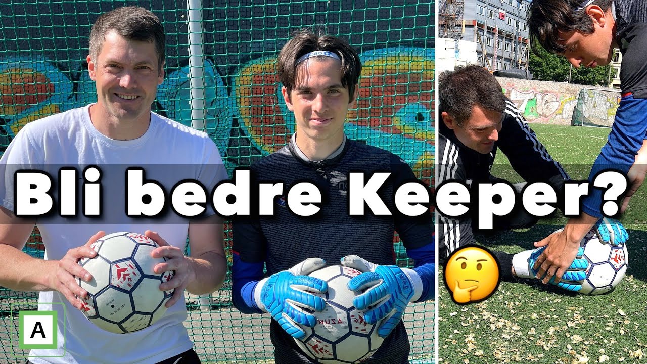 Kan jeg bli en bedre keeper? 😅 - YouTube