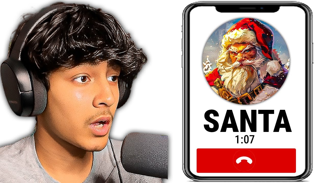 I Called SANTA CLAUS IRL... - YouTube