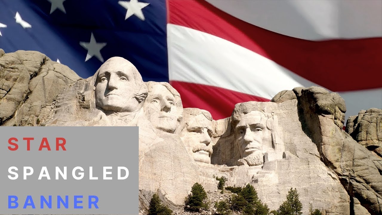 🇺🇸Star Spangled Banner Song (Instrumental) American Patriotic Music ...