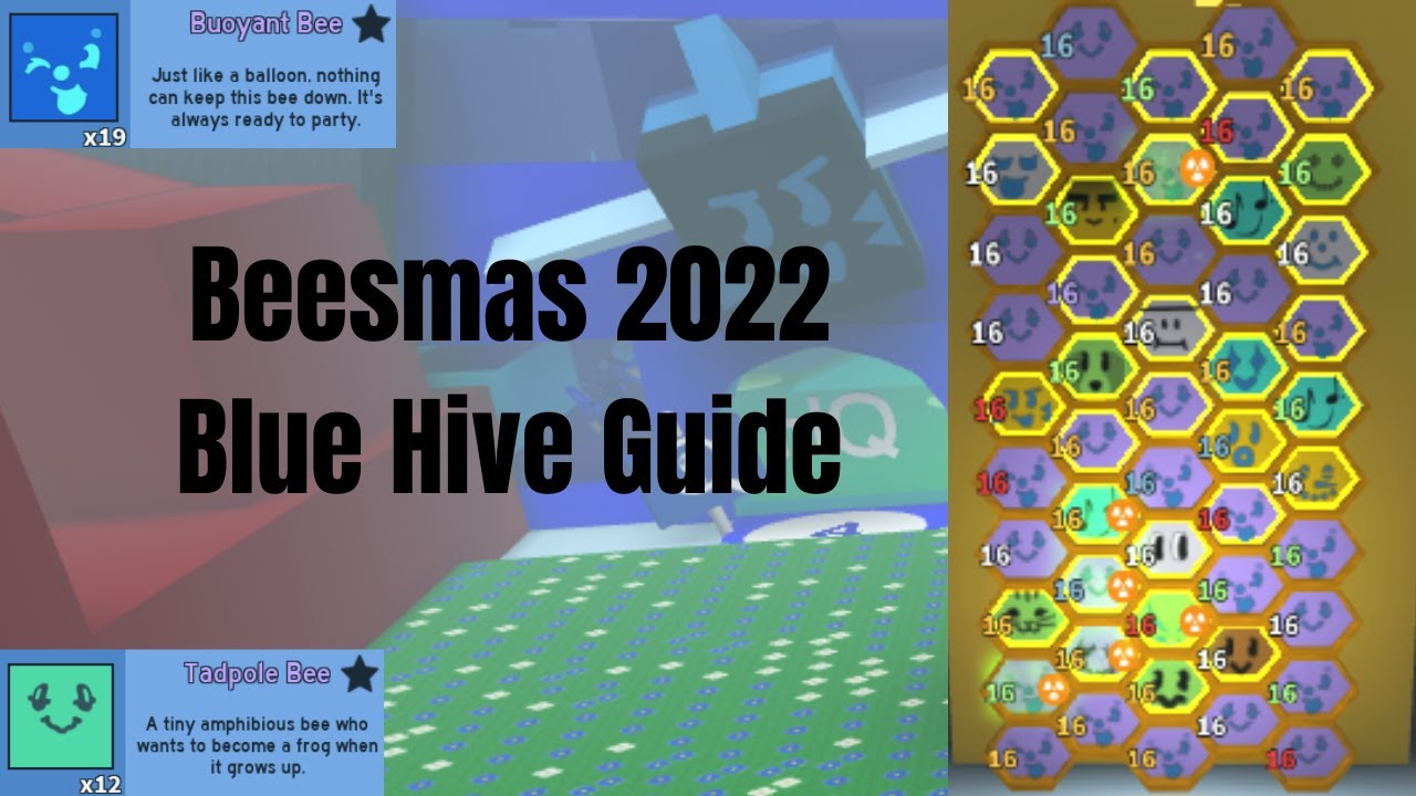 UPDATED Beesmas 2022 Blue Hive Guide (Bee Swarm Simulator) - YouTube