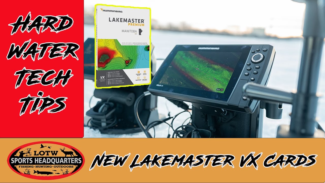 The New Lake Master VX Map Cards - YouTube