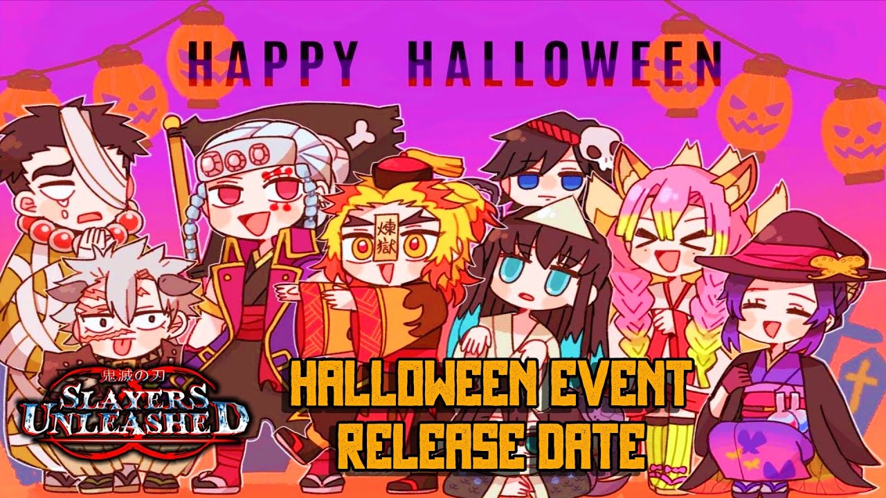 Halloween Release Date || Slayers Unleashed - YouTube