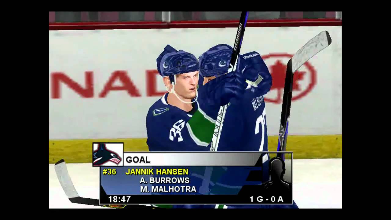 NHL 2004 MODDED gameplay part 1 - YouTube