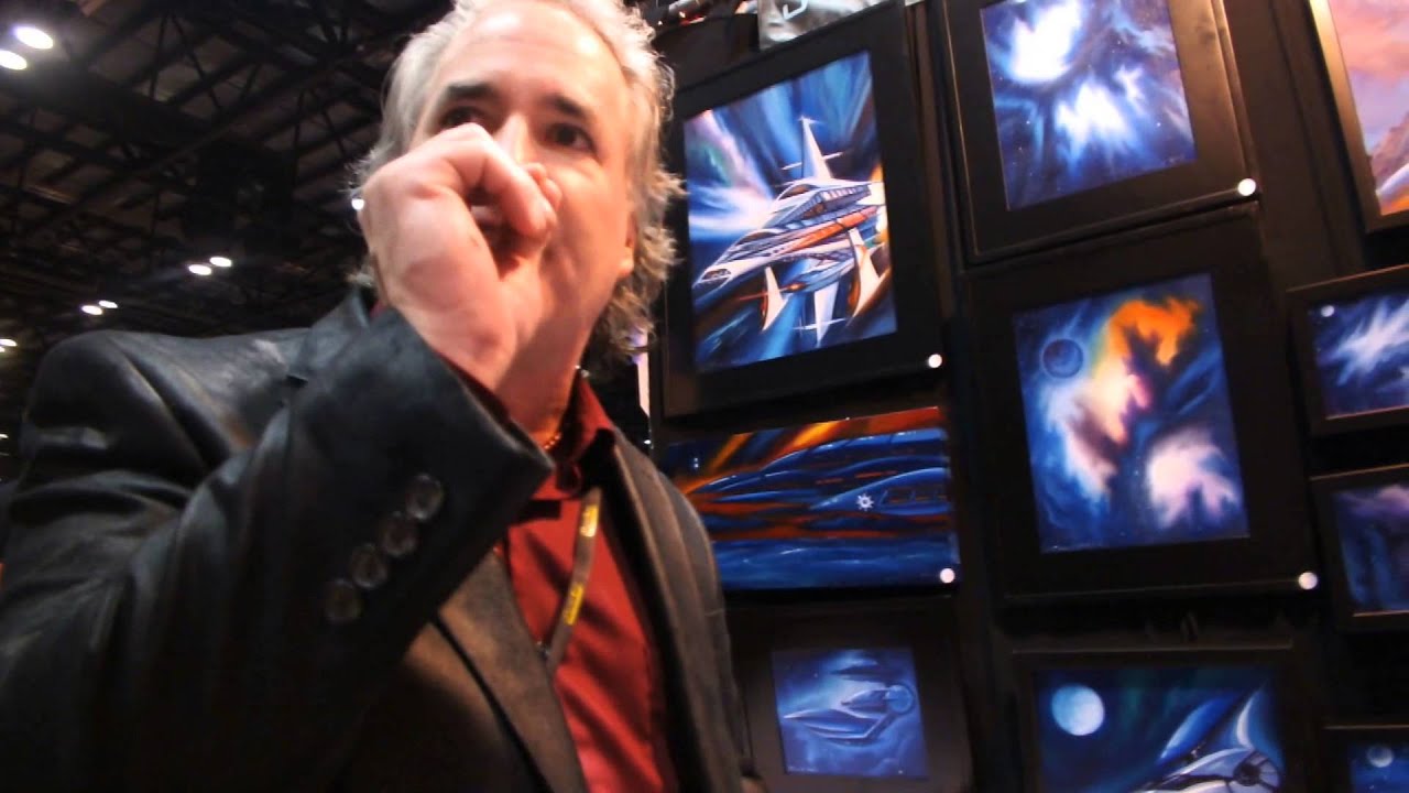 Interview with Sci-Fi artist James Christopher Hill taken at MegaCon ...