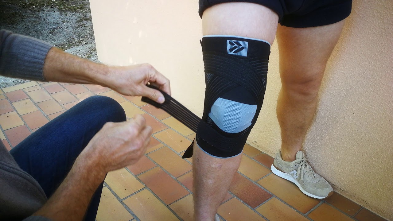 Vidéo Medisport de la genouillère ligamentaire strap. - YouTube