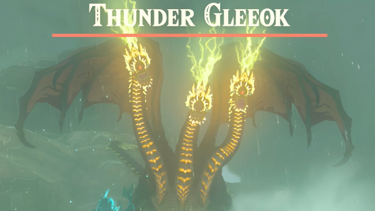 Thunder Gleeok Boss Battle | The Legend of Zelda: Tears of the Kingdom ...