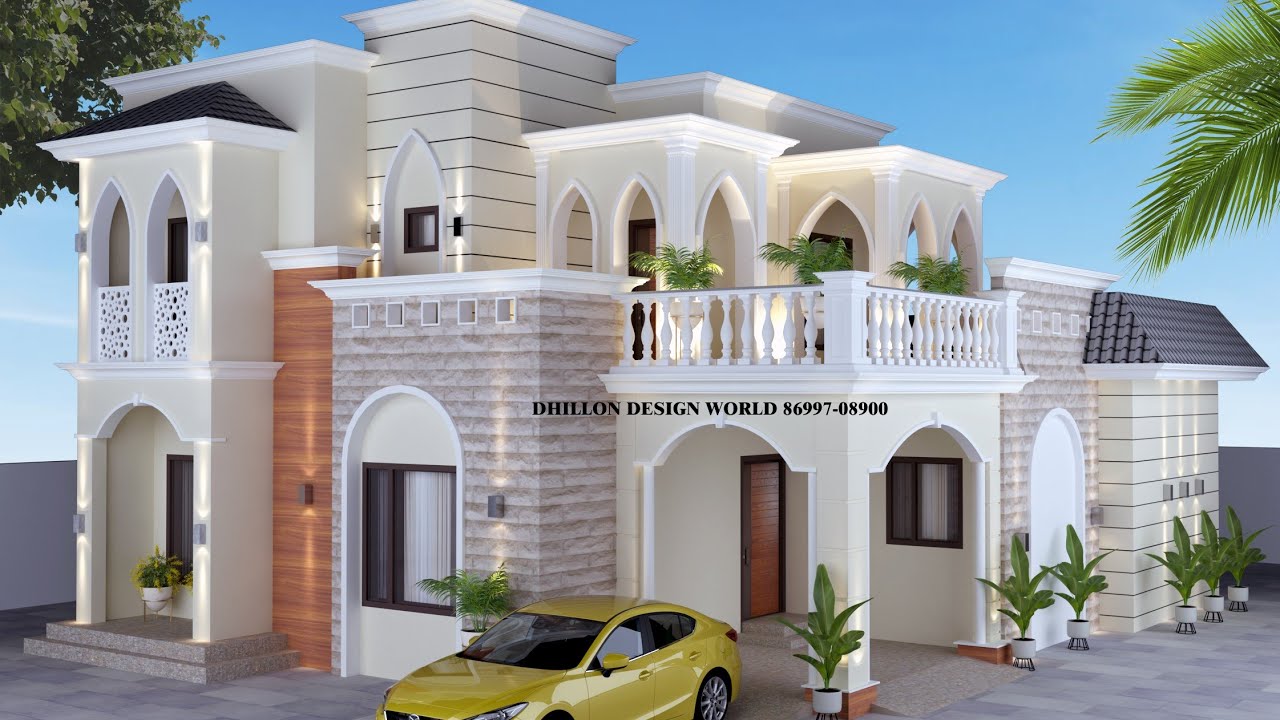 Classic House Design |Luxury House Design |Haveli Style House |Royal ...
