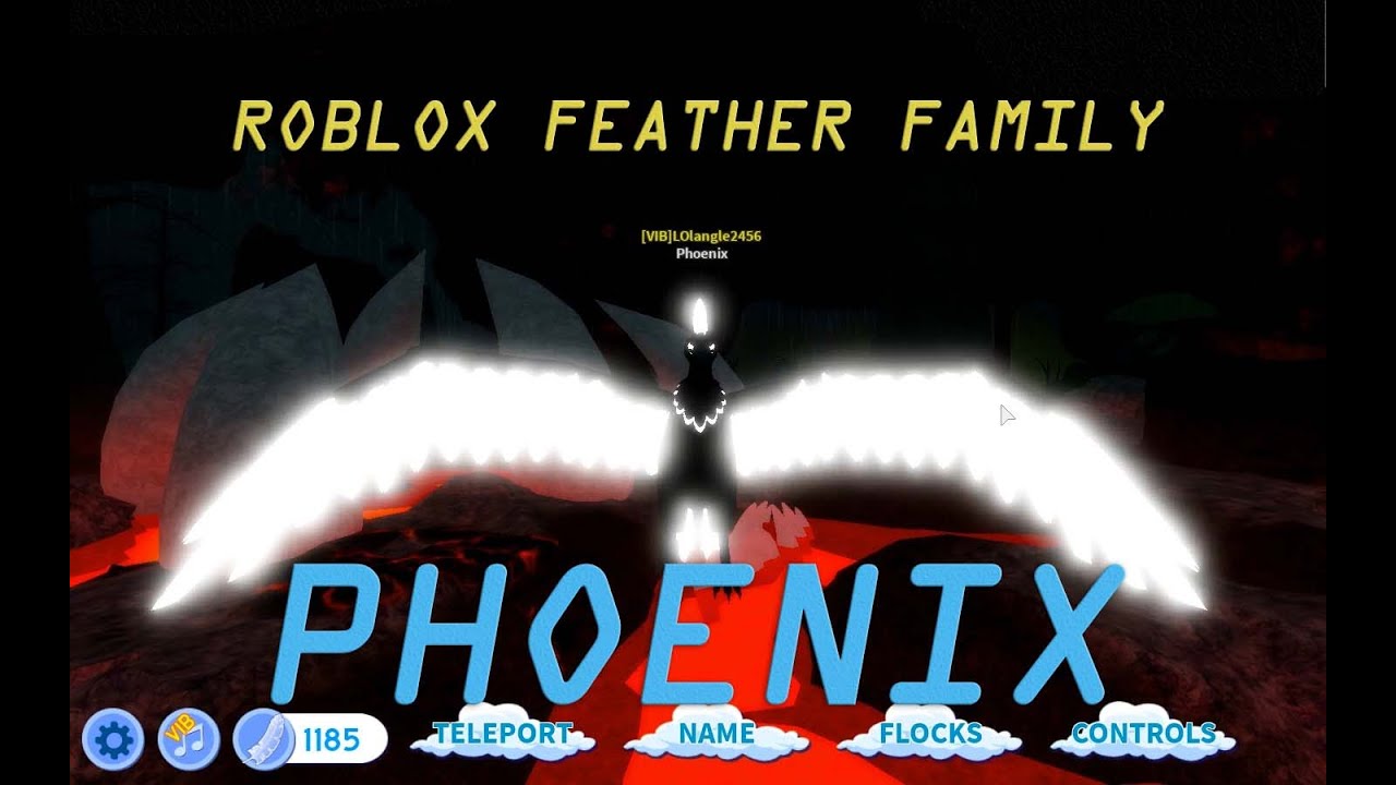 Roblox Feather Family- Checking out the Phoenix in Feather Family - YouTube