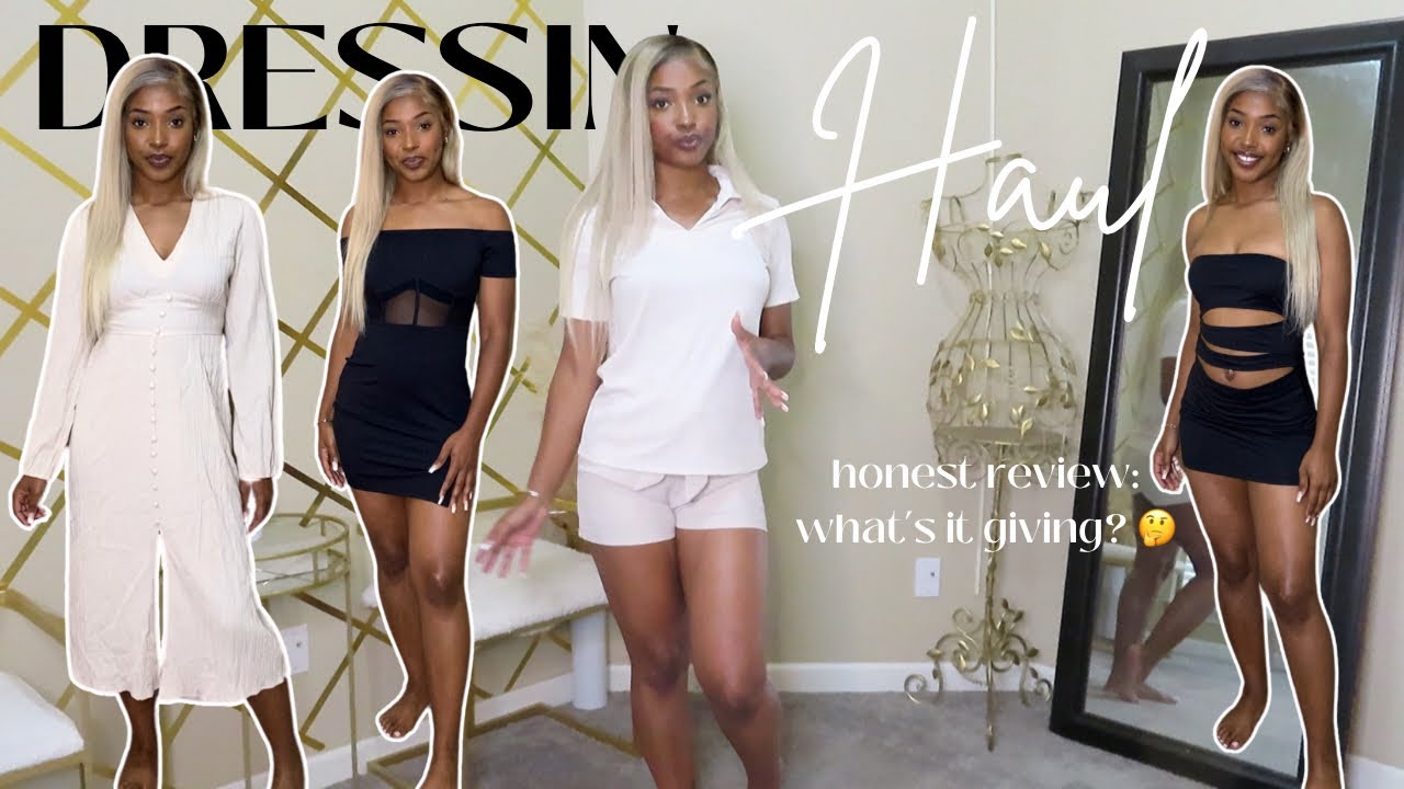 DRESSIN HAUL | HONEST DRESSIN CLOTHING REVIEW | DRESSIN REVIEW - YouTube
