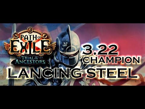 POE 3.22 Shaolin flying needles CHAMP (Lancing steel) - YouTube