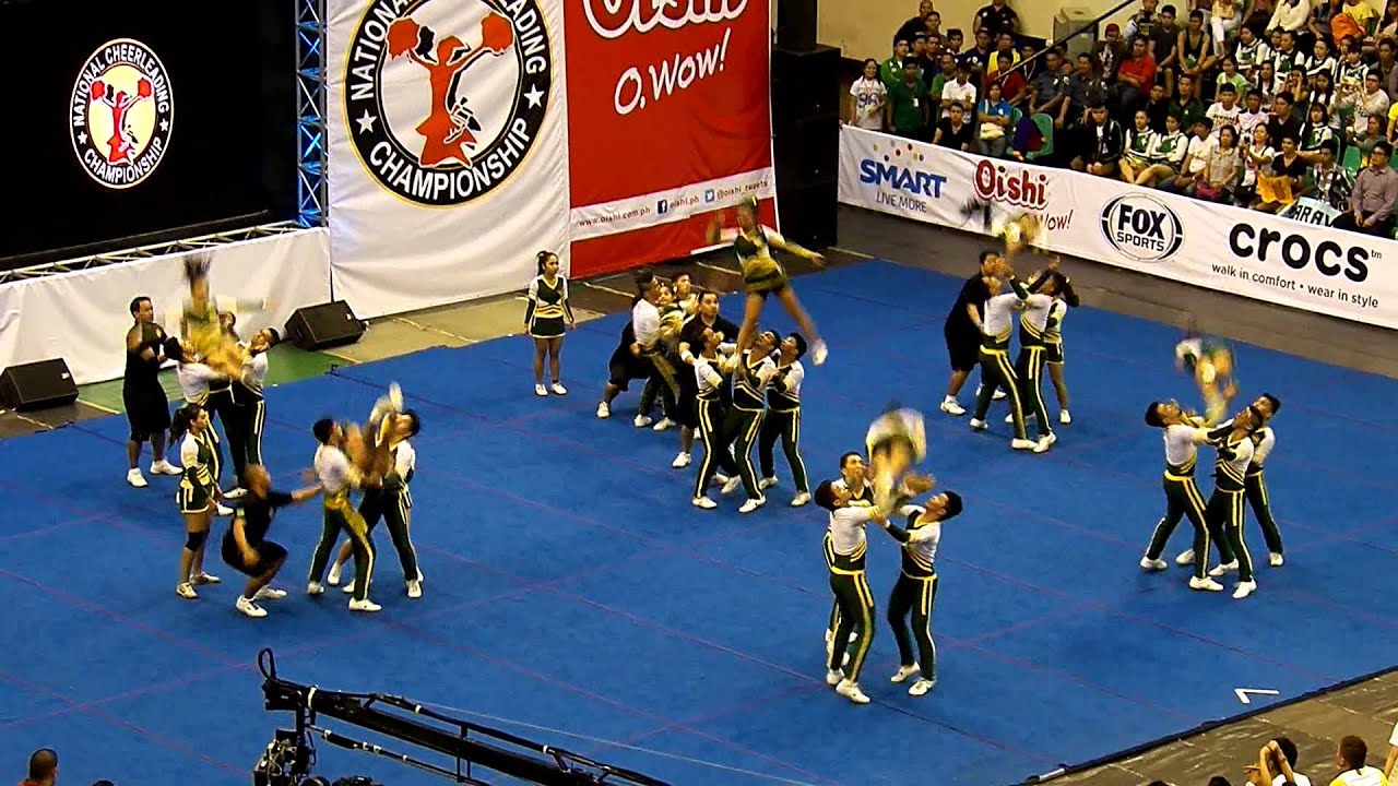 FEU Pep Squad NCC 2013 routine *college division* - YouTube