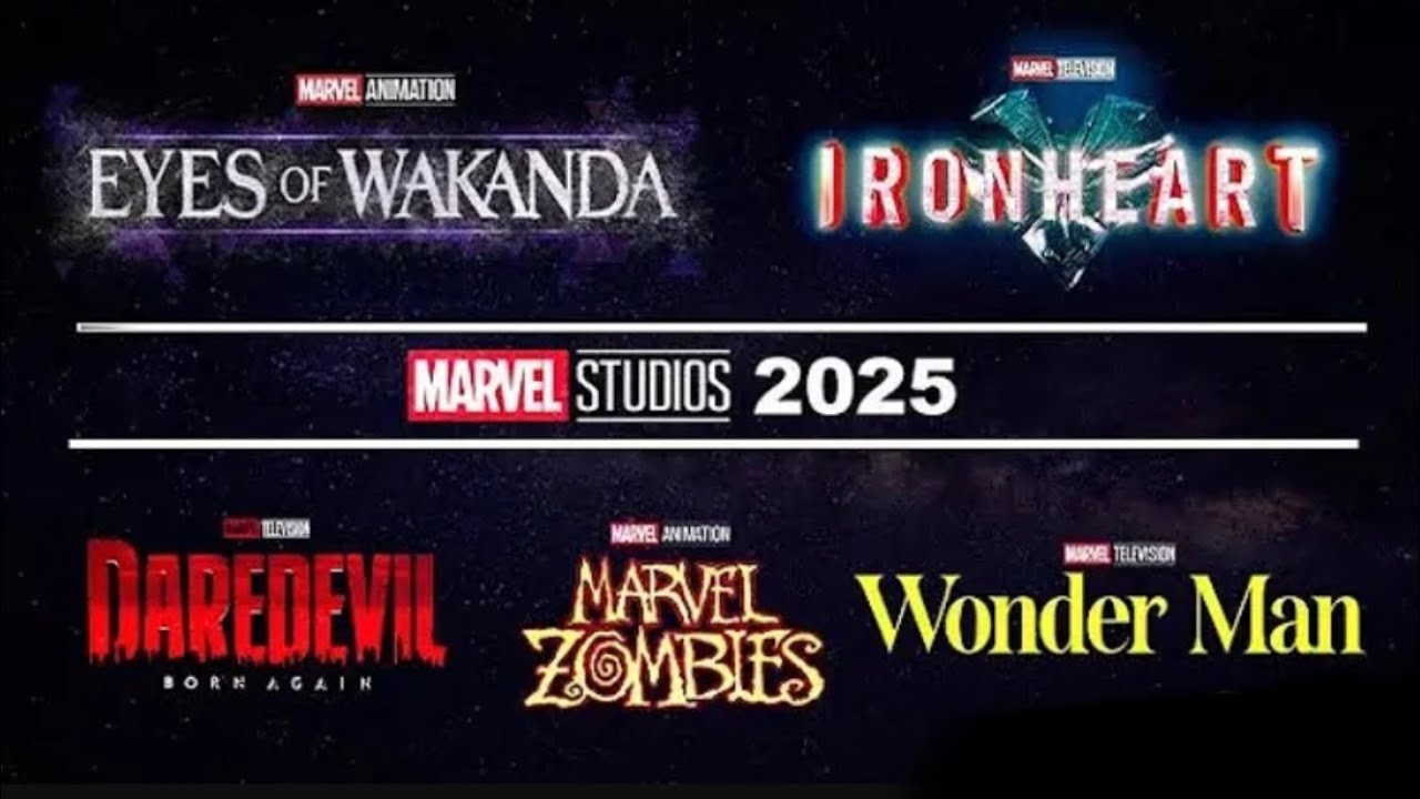 Marvel Studios Reveals 2025 Slate With Daredevil, What If, Wonder Man ...