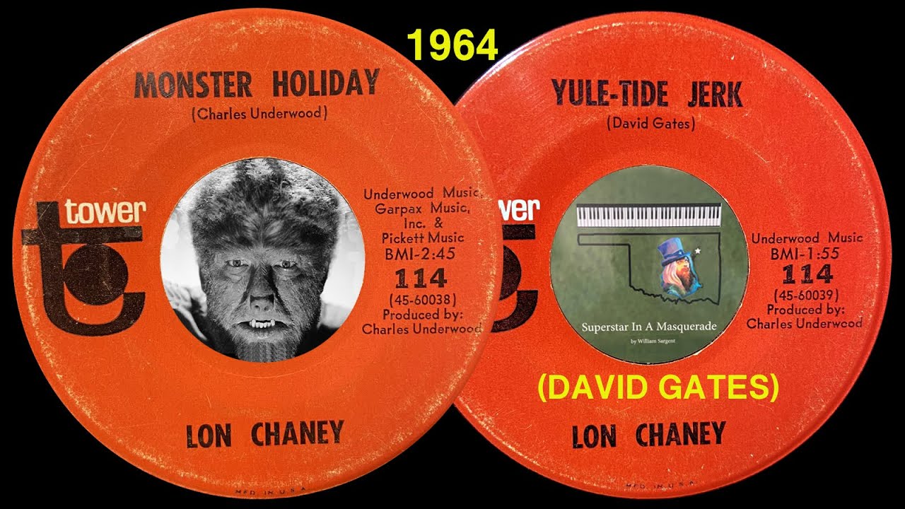 Lon Chaney Jr. 1964 "Monster Holiday" David Gates "Yule-tide Jerk ...