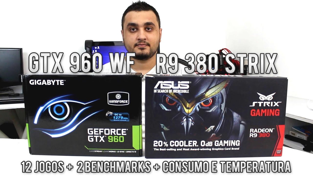 GTX 960 ou R9 380, qual é a melhor opção? Teste em 12 jogos, 2 ...