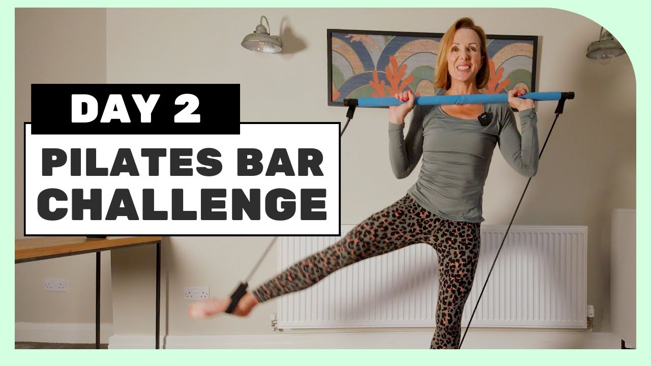28 Day Pilates Bar Challenge: Day 2 - YouTube