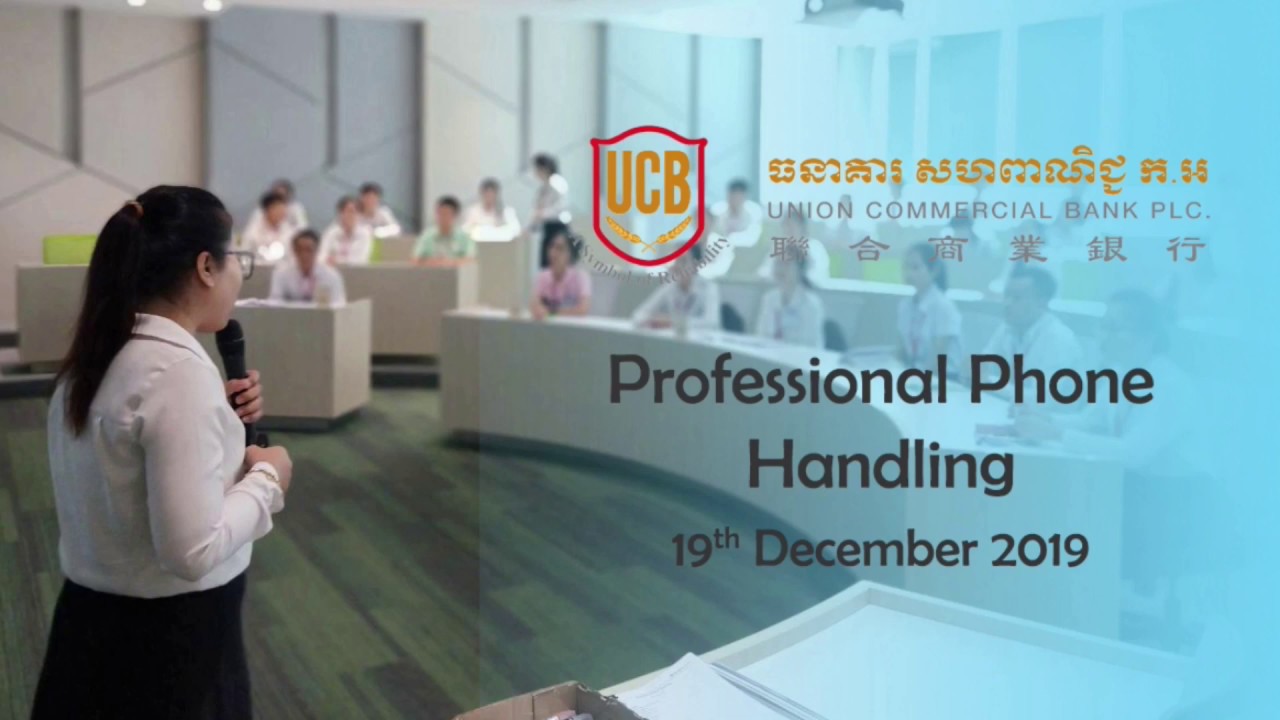 Professional Phone Handling - YouTube