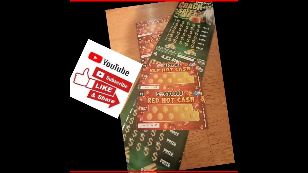 Lotto Scratch Card $$Crack The Safe/Red Hot Cash$$-From Te Teko- NZ ...