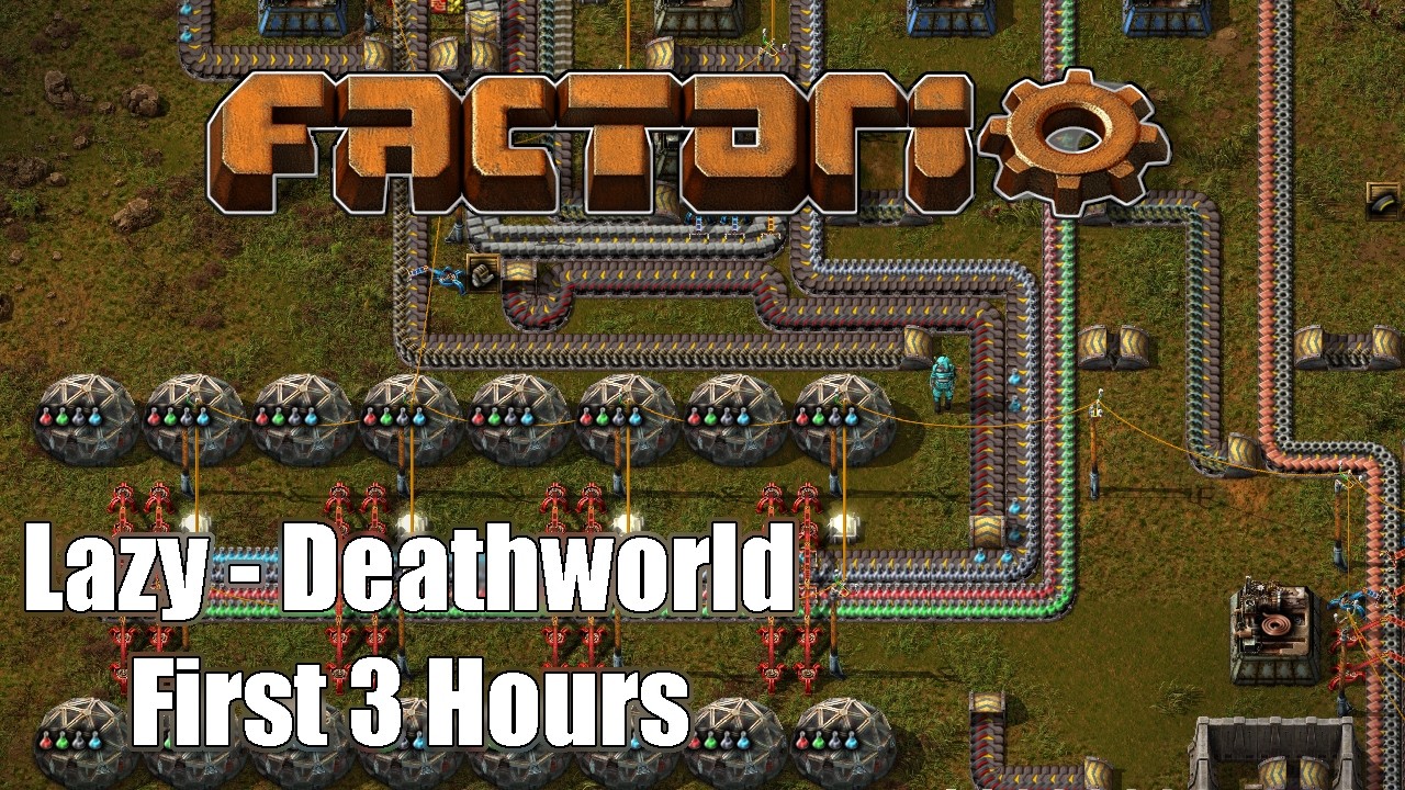 Lazy Deathworld: Space Age New Beginnings - Factorio - YouTube