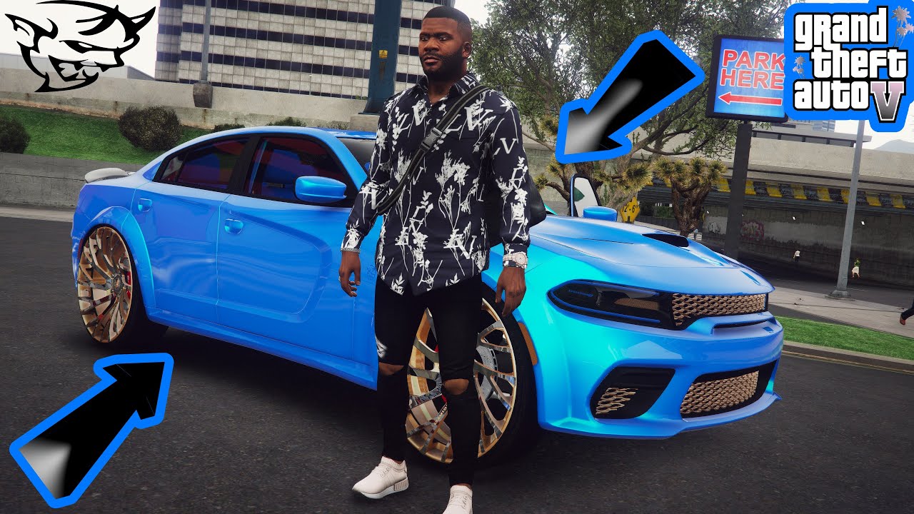 WE GOT A DODGE CHARGER WITH A DEMON ENGINE - GTA 5 REAL PLUG LIFE - YouTube