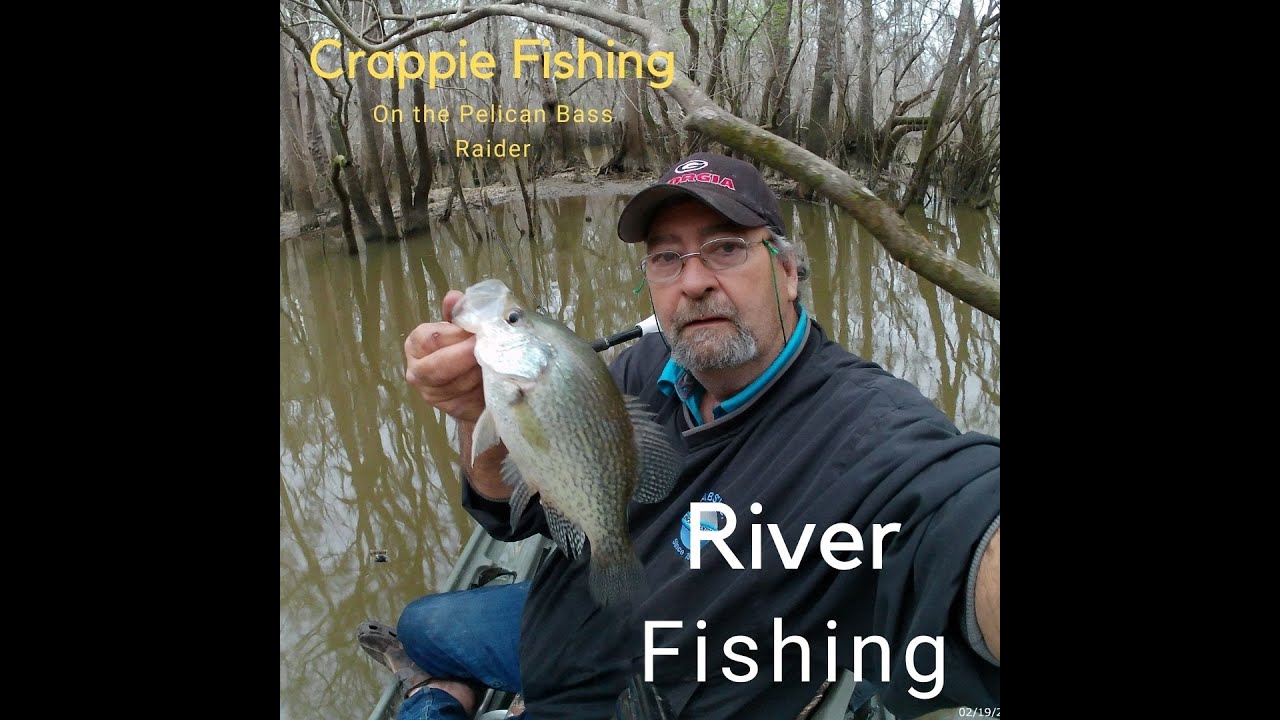 Crappie ( Speckled Perch ) fishing the Altamaha River in my Pelican ...