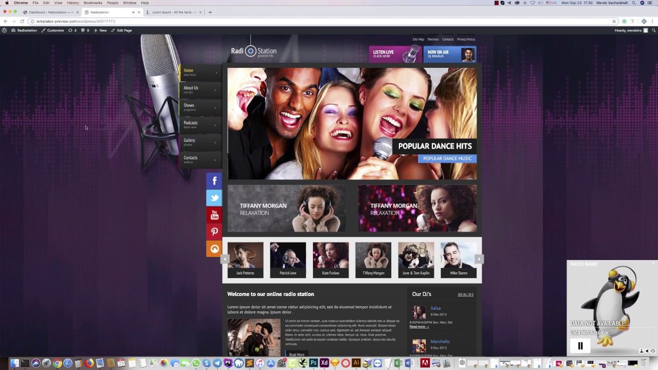 How to add images in Portfolio Section - YouTube
