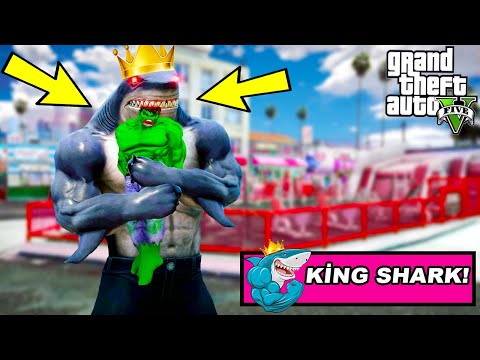 BABY SHARK OLUYORUZ VE SPOR SALONUNDA VÜCUT GELİŞTİRİYORUZ!(KİNG SHARK OLDUK!!) - GTA 5