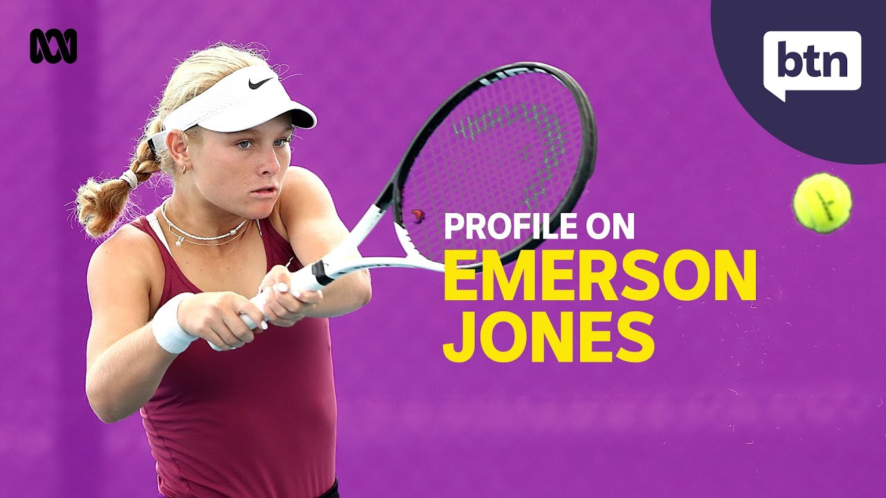 Emerson Jones, Wimbledon Finalist - Behind the News - YouTube