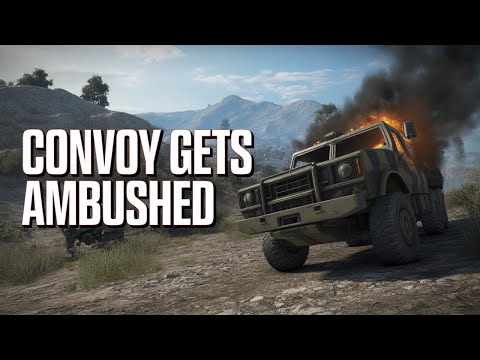 The Taliban's SHOCKING Military Convoy Ambush in Arma 3