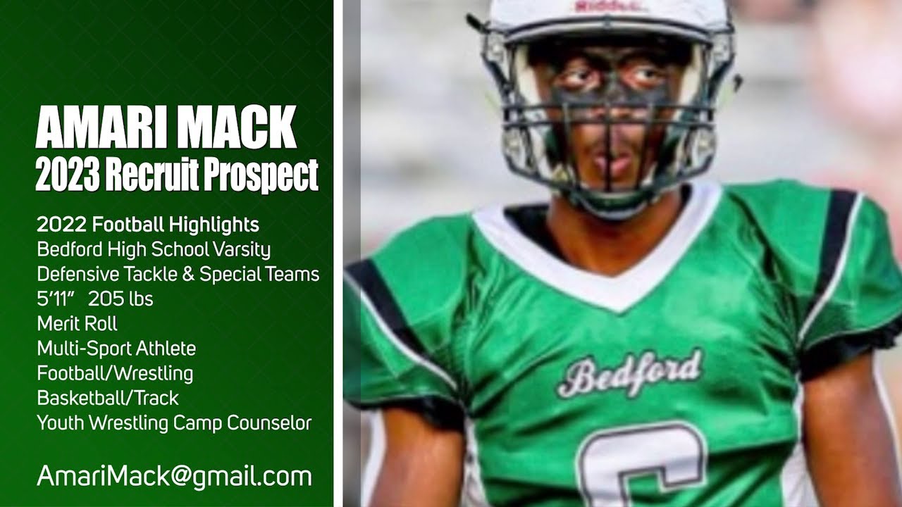 Amari Mack - 2022 Football Highlights - YouTube