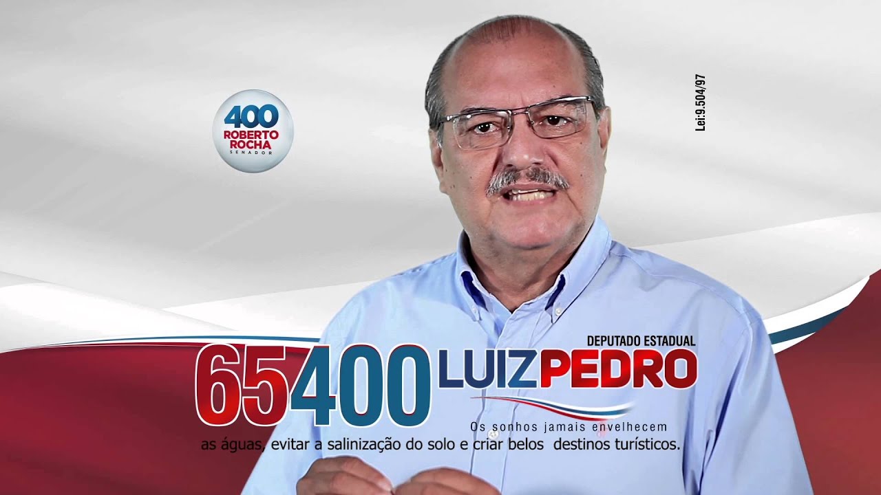 Inserção 30s Luiz Pedro 65.400 - Águas Perenes - YouTube
