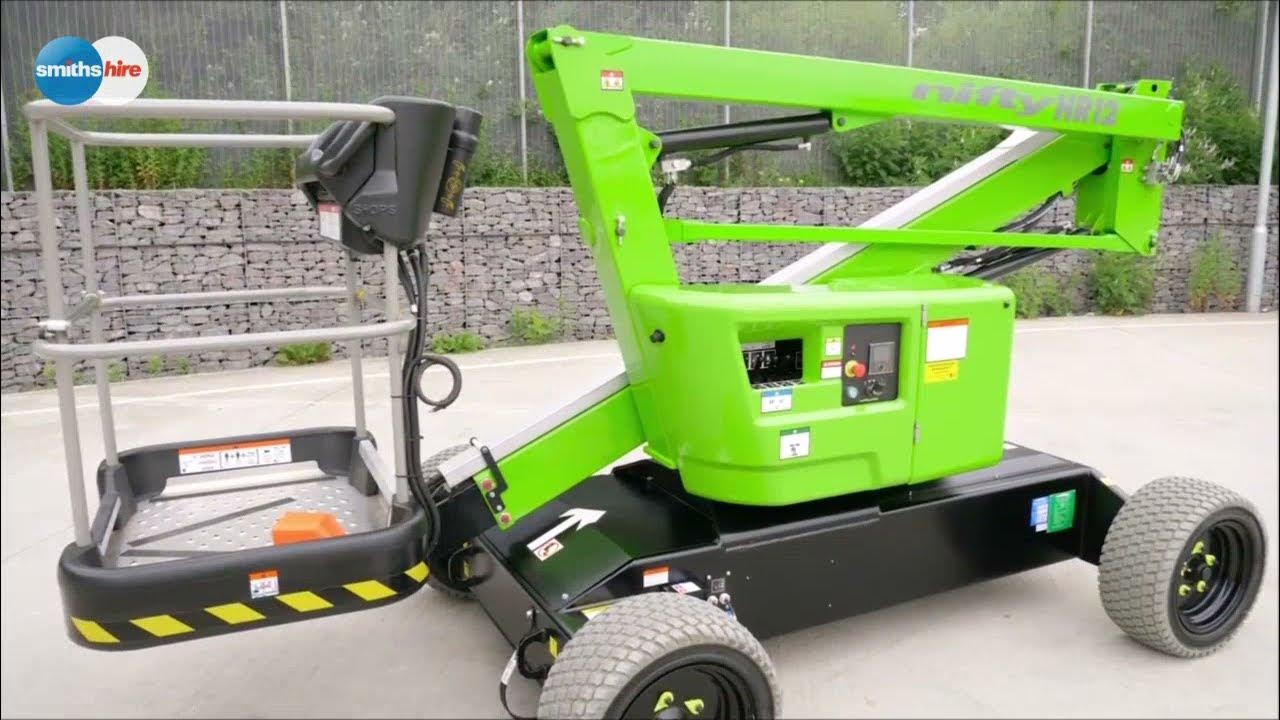 NiftyLift HR12L Electric Cherry Picker - YouTube