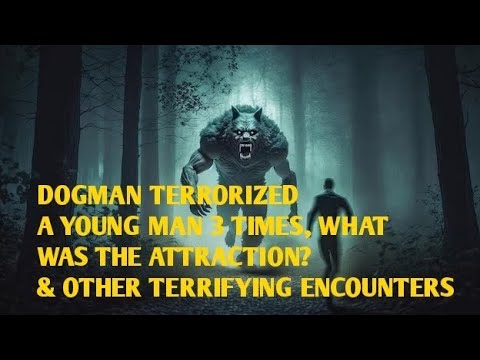 DOGMAN TERRORIZED A YOUNG MAN 3 TIMES, WHAT WAS THE ATTRACTION? & OTHER ...