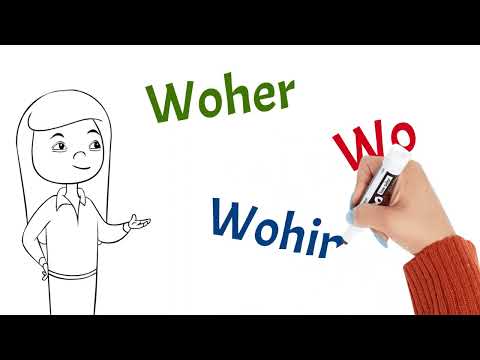 A2 Lektion 19 - Lokale Präpositionen: Woher, Wo und Wohin