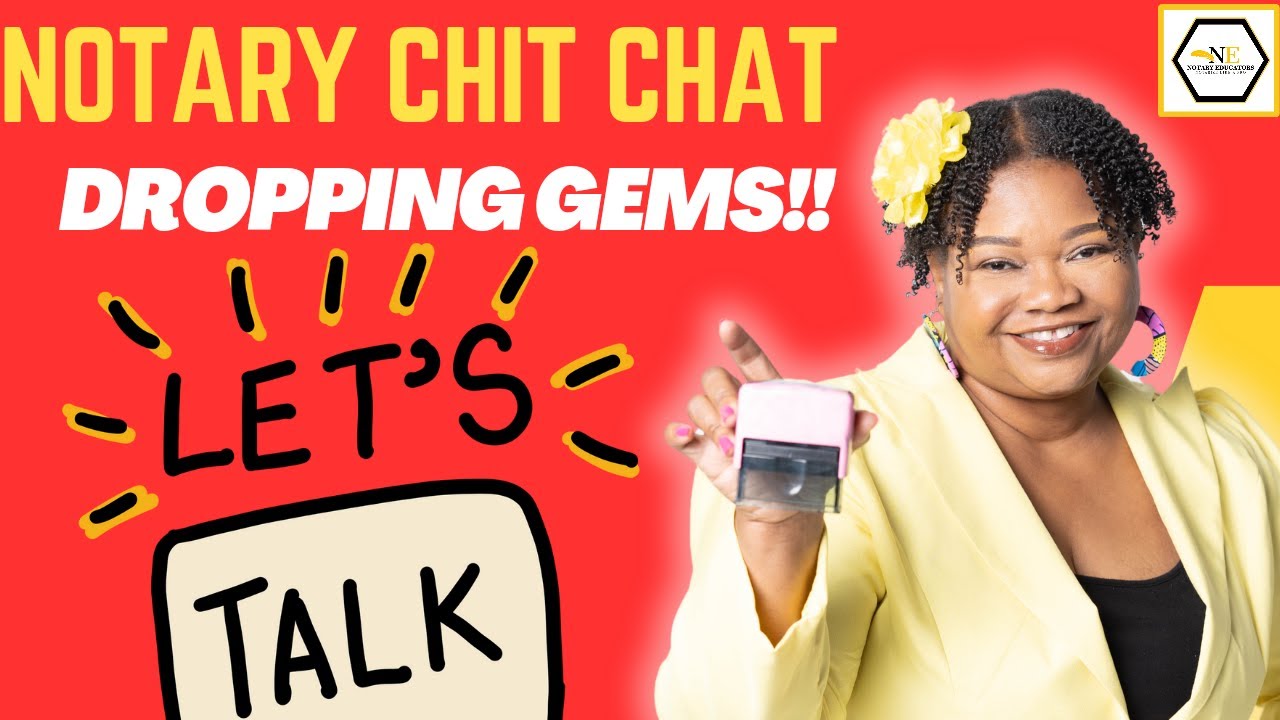 Notary Training Tips, General notary Work, Loan Signing Agent Training ...