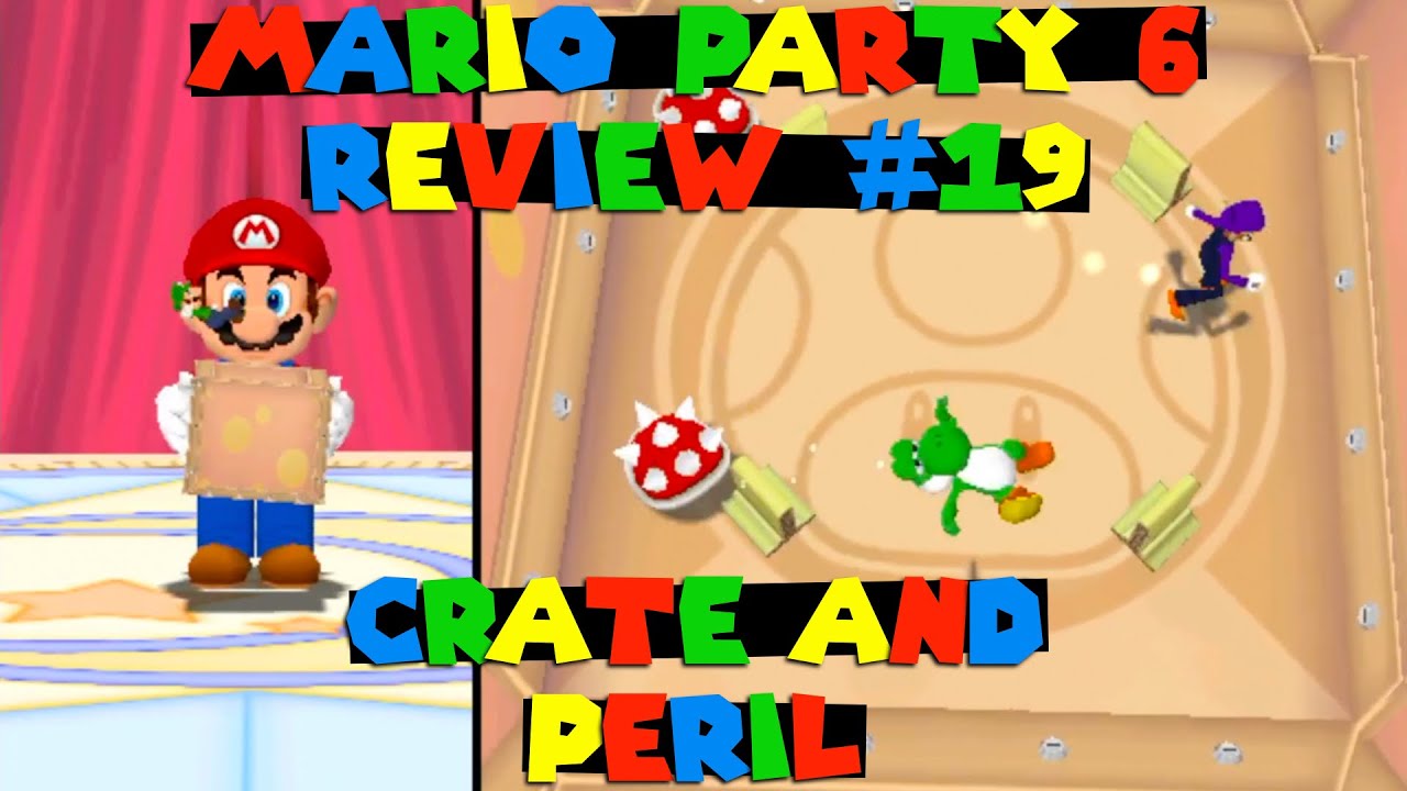Mario Party 6 Minigame Review-Crate and Peril - YouTube