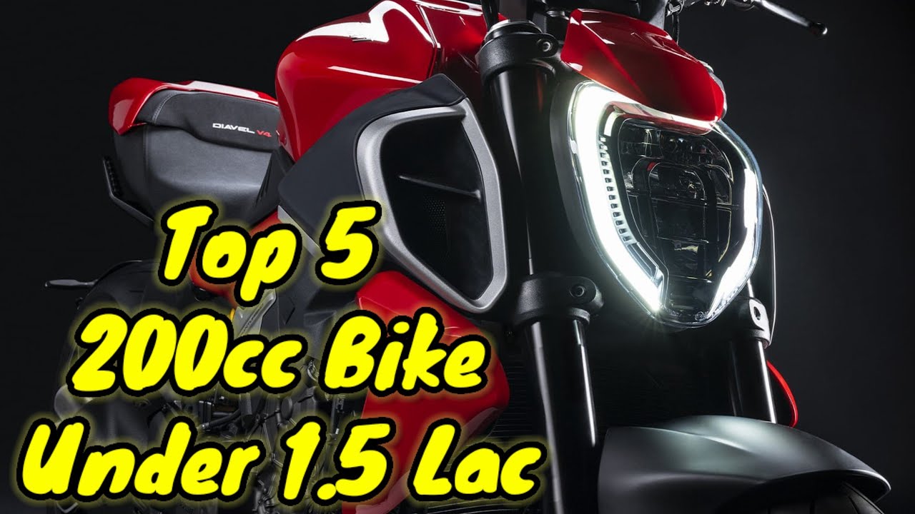 Unveiling the Top 5 Best 200cc Bikes Under 1.5 lakh in 2023 - YouTube