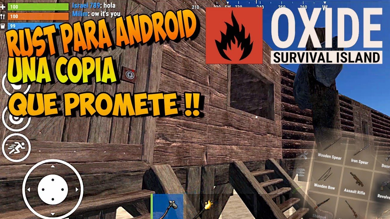 Rust para android 2021 una copia que promete !! Oxide - YouTube