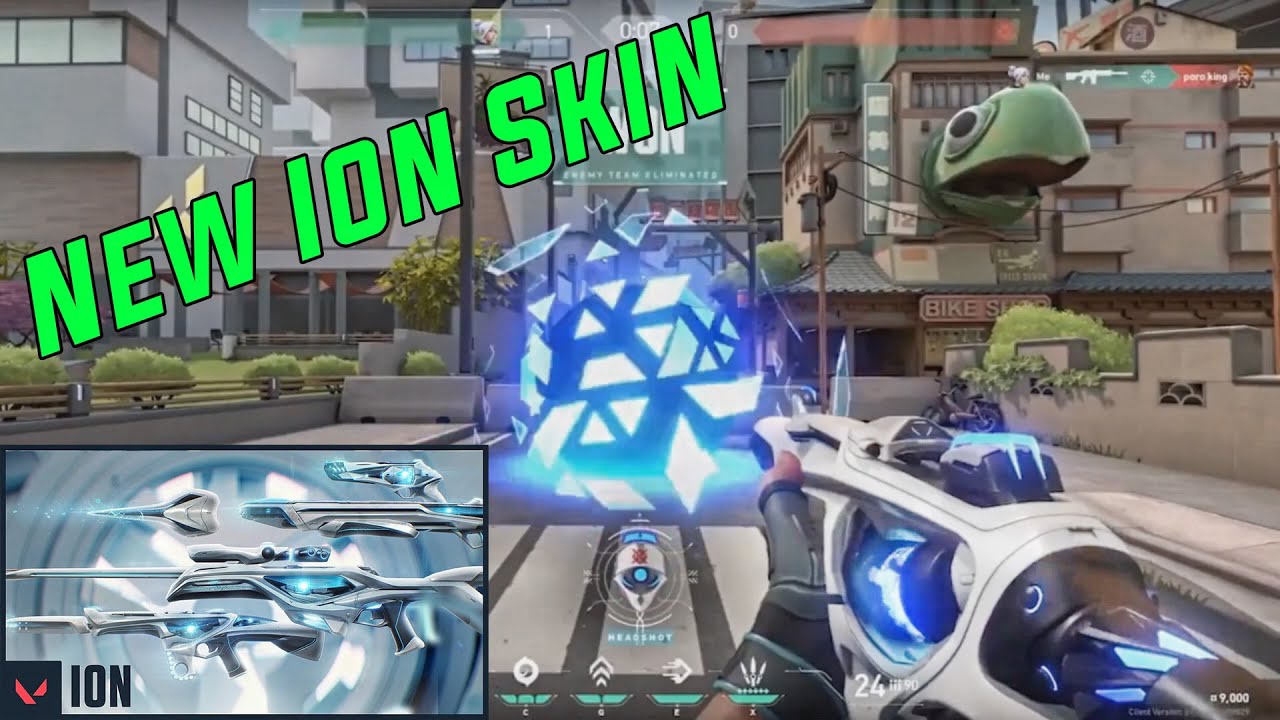 Valorant NEW Ion Skin Collection Kill Animation Gameplay - YouTube
